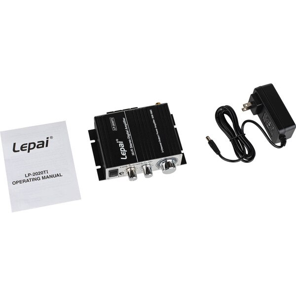 Lepai LP-2020TI Digital Hi-Fi Audio Mini Class D Stereo Amplifier with ...