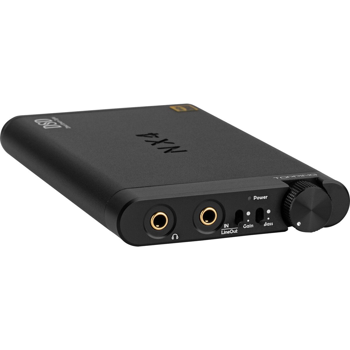 Topping NX4DSD Portable Hi-Res USB DAC Headphone Amplifier Black