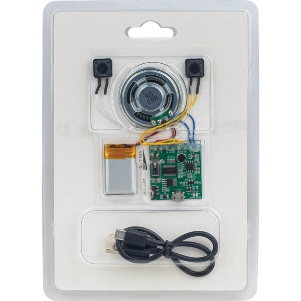 Voice/MP3 Record and Playback Board Kit with Li-Poly Battery and USB ...