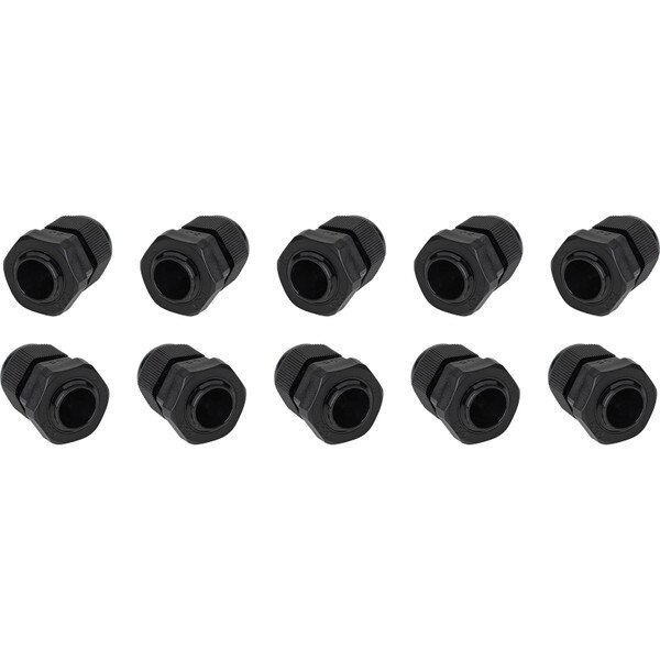 Outdoor IP68 Waterproof PG9 Plastic Cable Glands/Connectors for OD ...