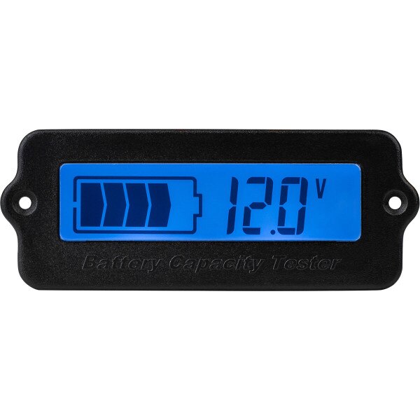 Panel Mount LCD Backlit Digital Battery Test Meter