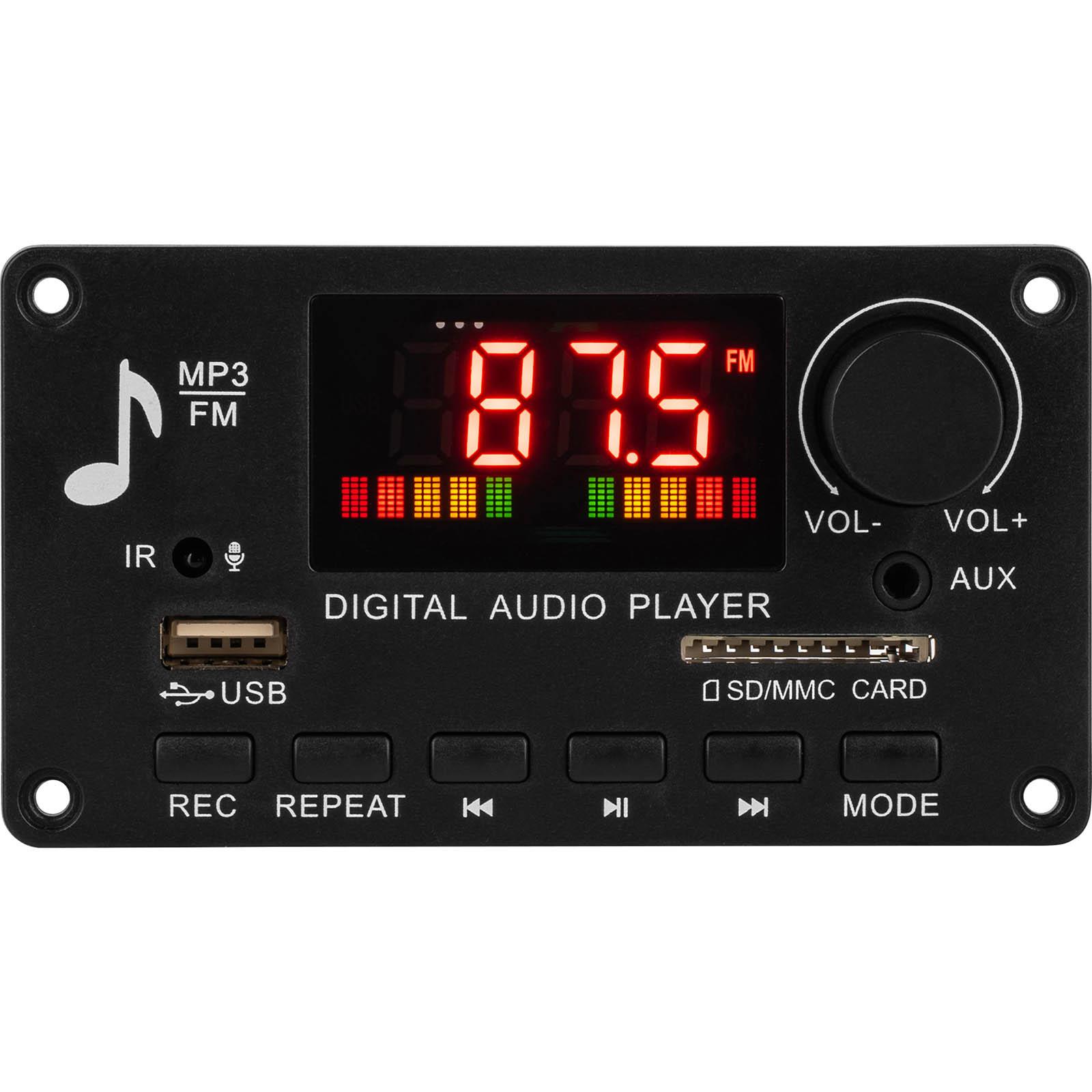 2 x 40W Amplifier Decoder Board with Bluetooth 5.0, FM Radio, MP3 ...