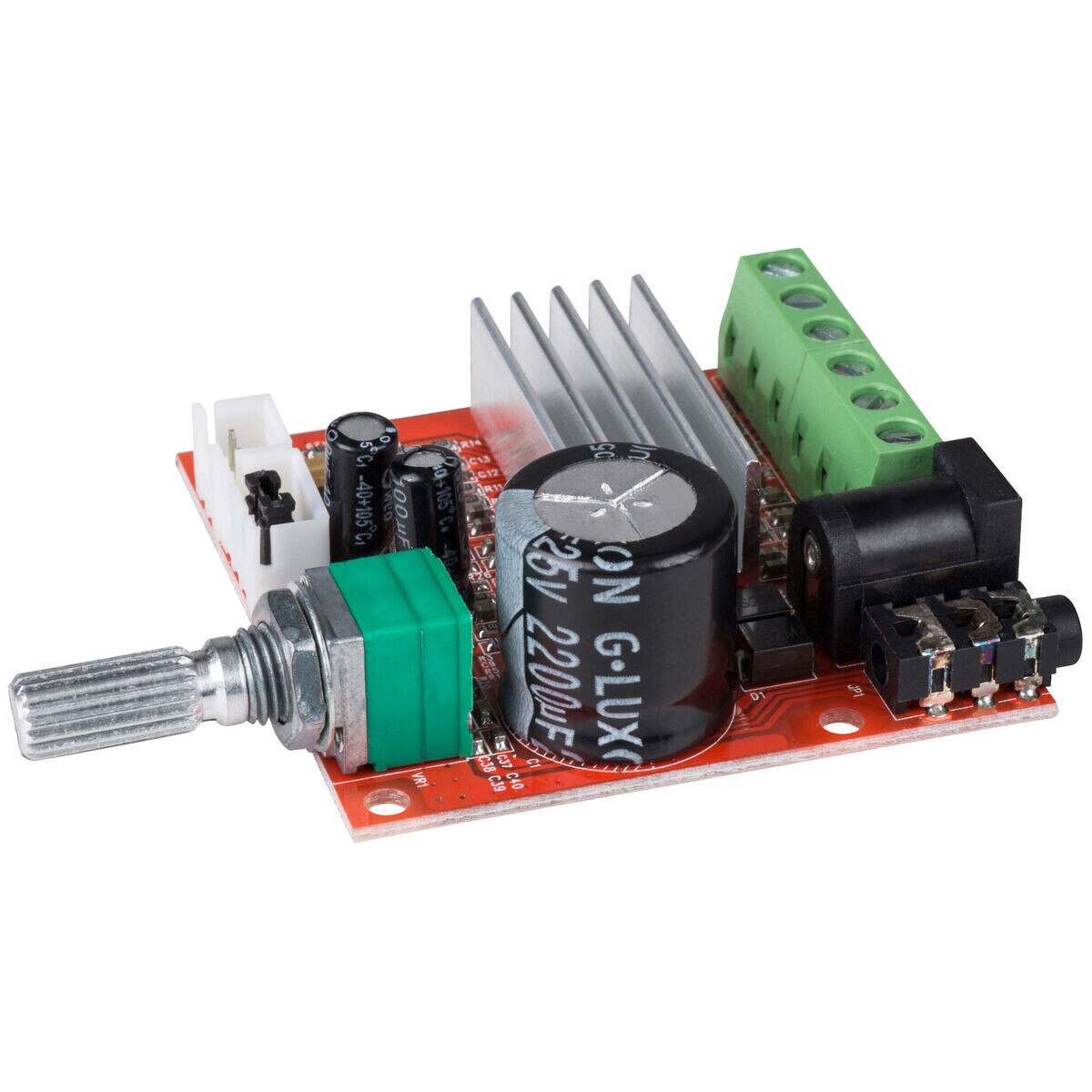 2.1 Hi-Fi Class D Audio Amplifier Board 2 x 15W + 30W 10-18 VDC