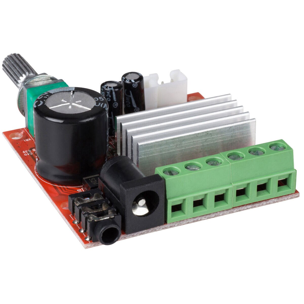 2.1 Hi-Fi Class D Audio Amplifier Board 2 x 15W + 30W 10-18 VDC