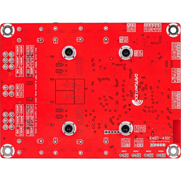 Dayton Audio KABD-4100 4 x 100W All-in-one Amplifier Board with DSP and ...