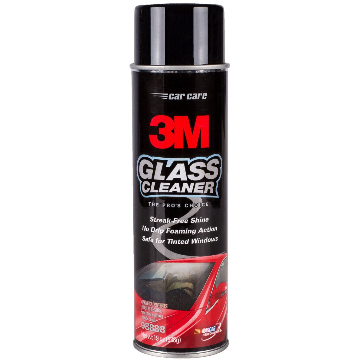 3M 08888 Automotive Glass Cleaner 19 oz. Aerosol Spray