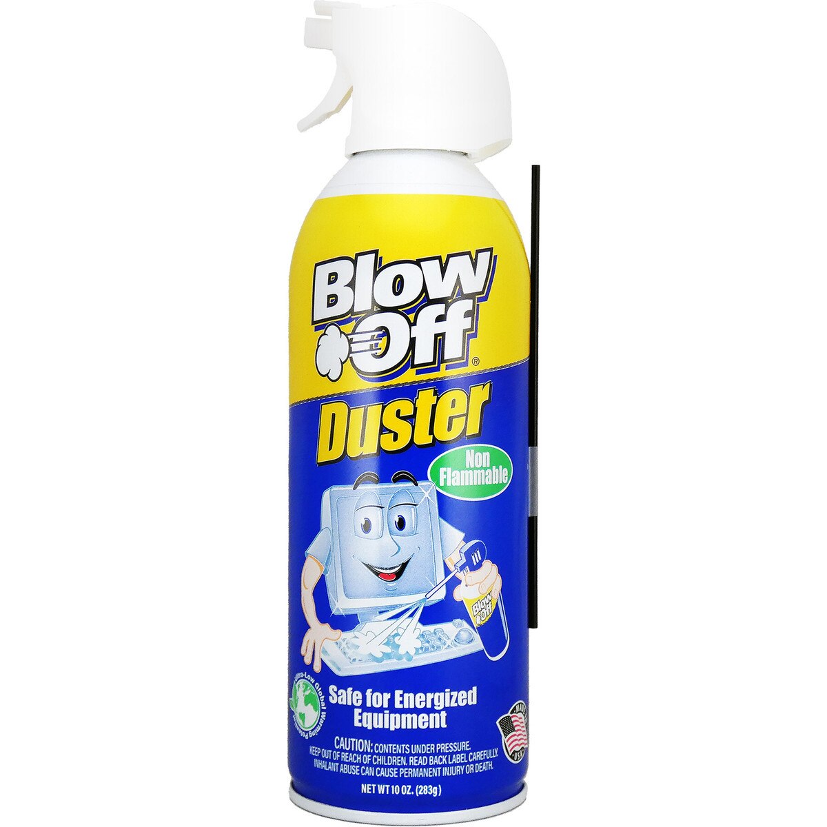 Max Pro DZE-1150 Blow Off 1234ze Non-Flammable Air Duster 10 oz.