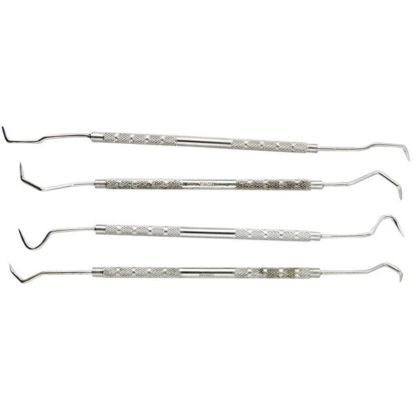 4 Piece Double Ended Pick Set