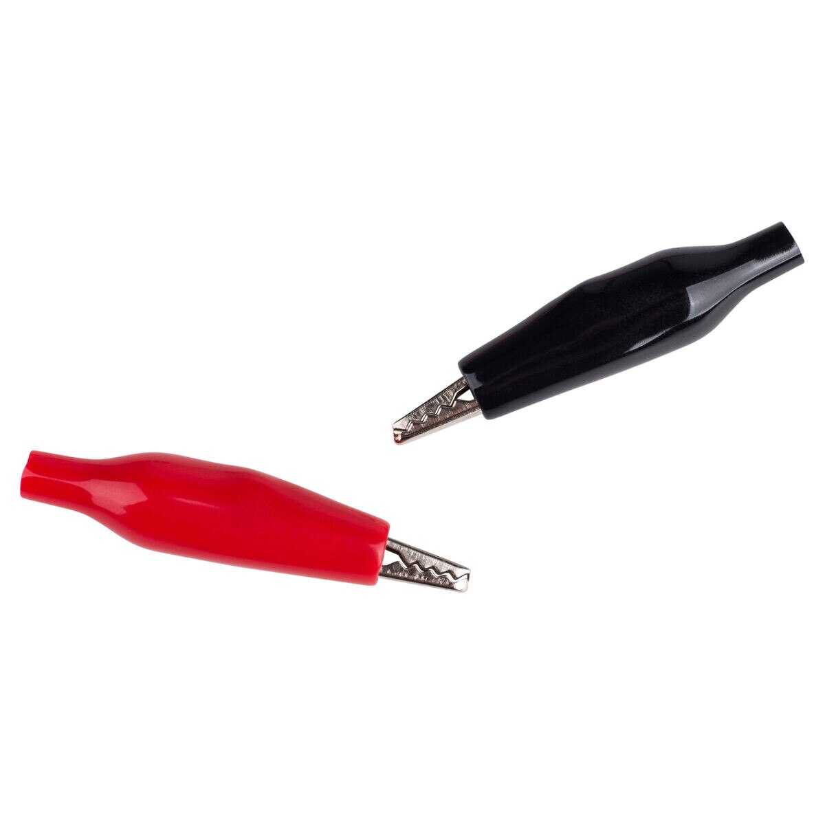 1-3/8" Fully Insulated Alligator Clips 5 Red 5 Black