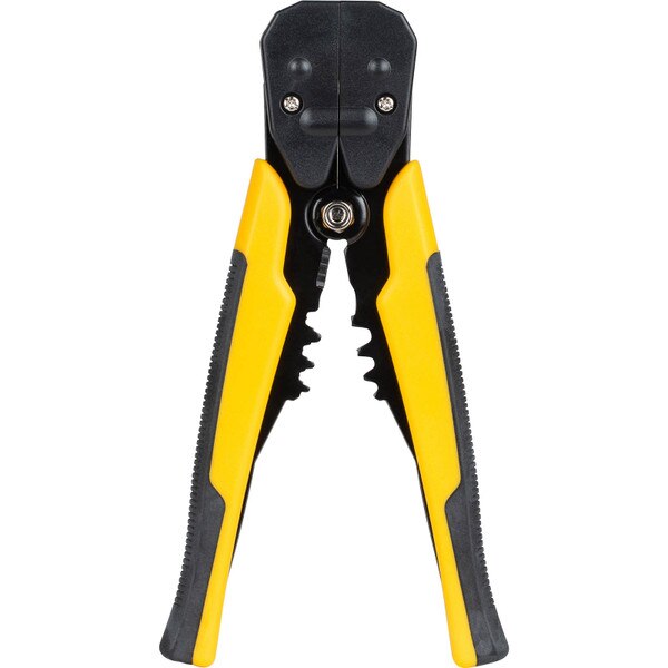 Adjustable Automatic Wire Stripper with Built-In Wire Cutter and Crimper
