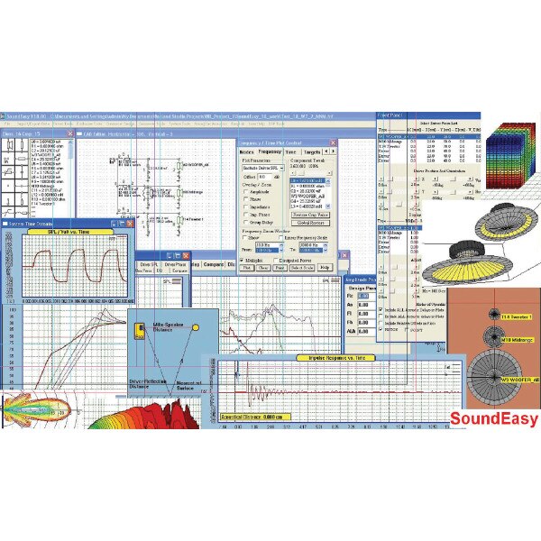 SoundEasy v30 Loudspeaker Design Software with USB Key