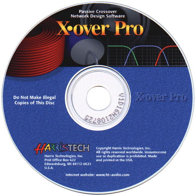 X-Over 3 Pro Software CD-ROM