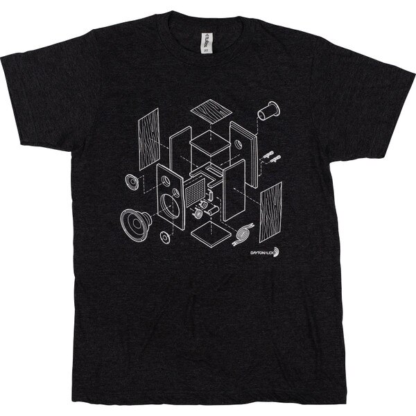 Exploded Speaker T-Shirt XXL