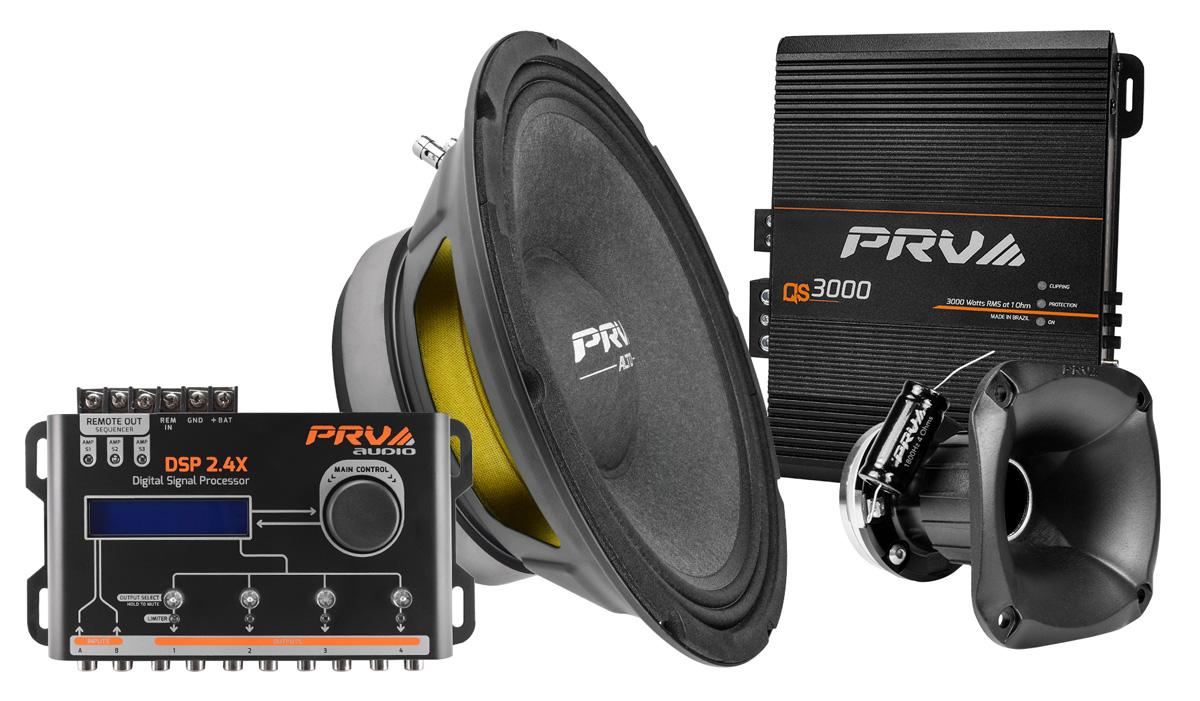 PRV Audio 10MR650A-4 Alto Series 10" Midrange Driver 4 Ohm