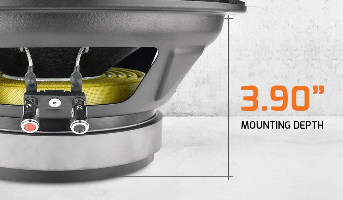 PRV Audio 10MR650A-4 Alto Series 10" Midrange Driver 4 Ohm