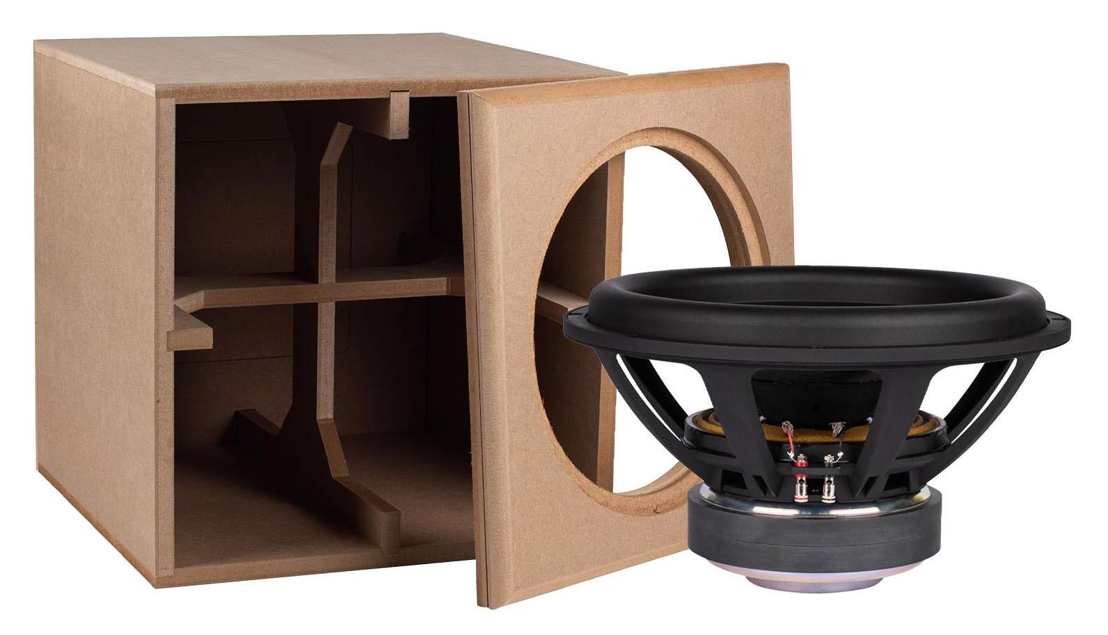 Dayton Audio 15" Ultimax II with 3 Ft³ Cabinet DIY Home Theater ...